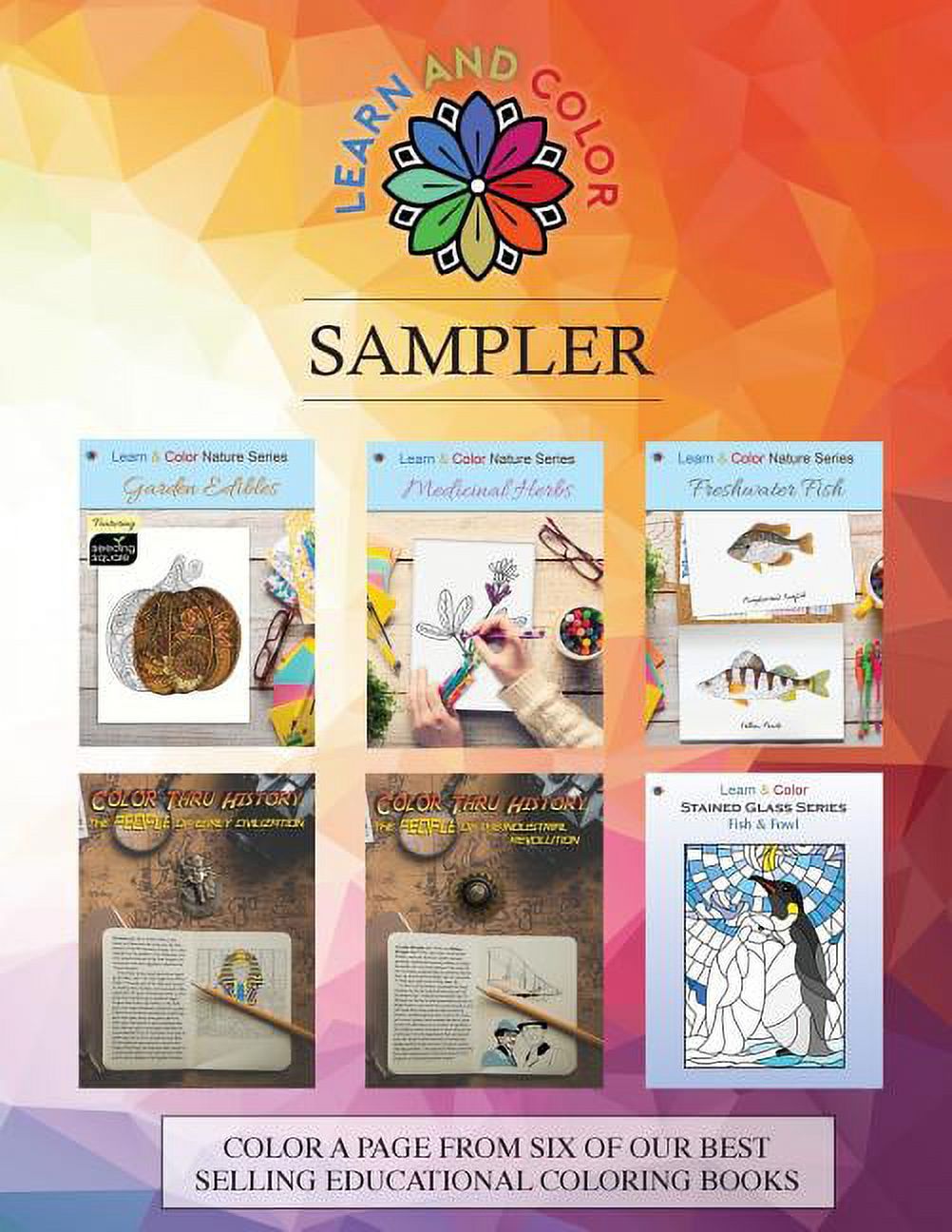 Learn & Color Sampler: Color a Page from Our Top Selling Books ...