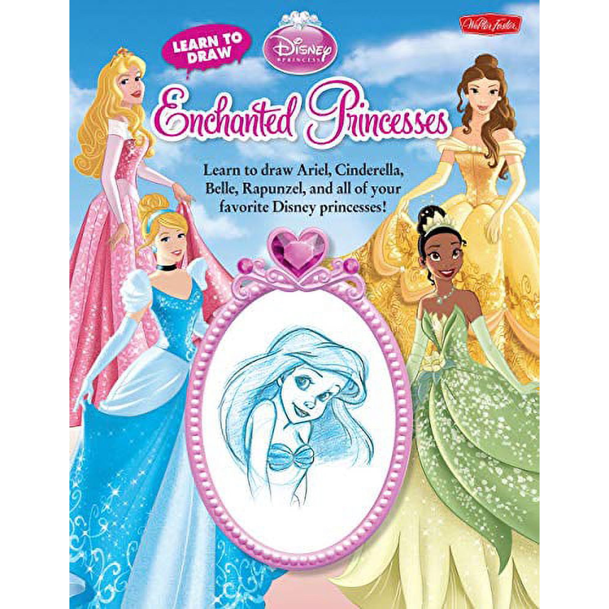 Disney Princesses To Draw Ariel