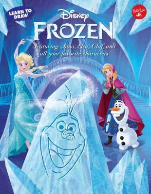 Pre-Owned Learn to Draw Disney Frozen: Featuring Anna, Elsa, Olaf, and ...
