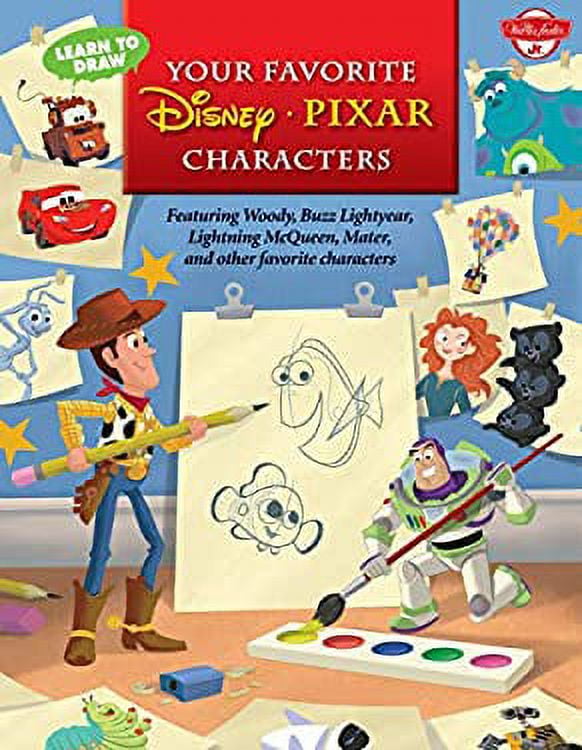 Pre-Owned Learn to Draw Your Favorite Disney∙pixar Characters ...