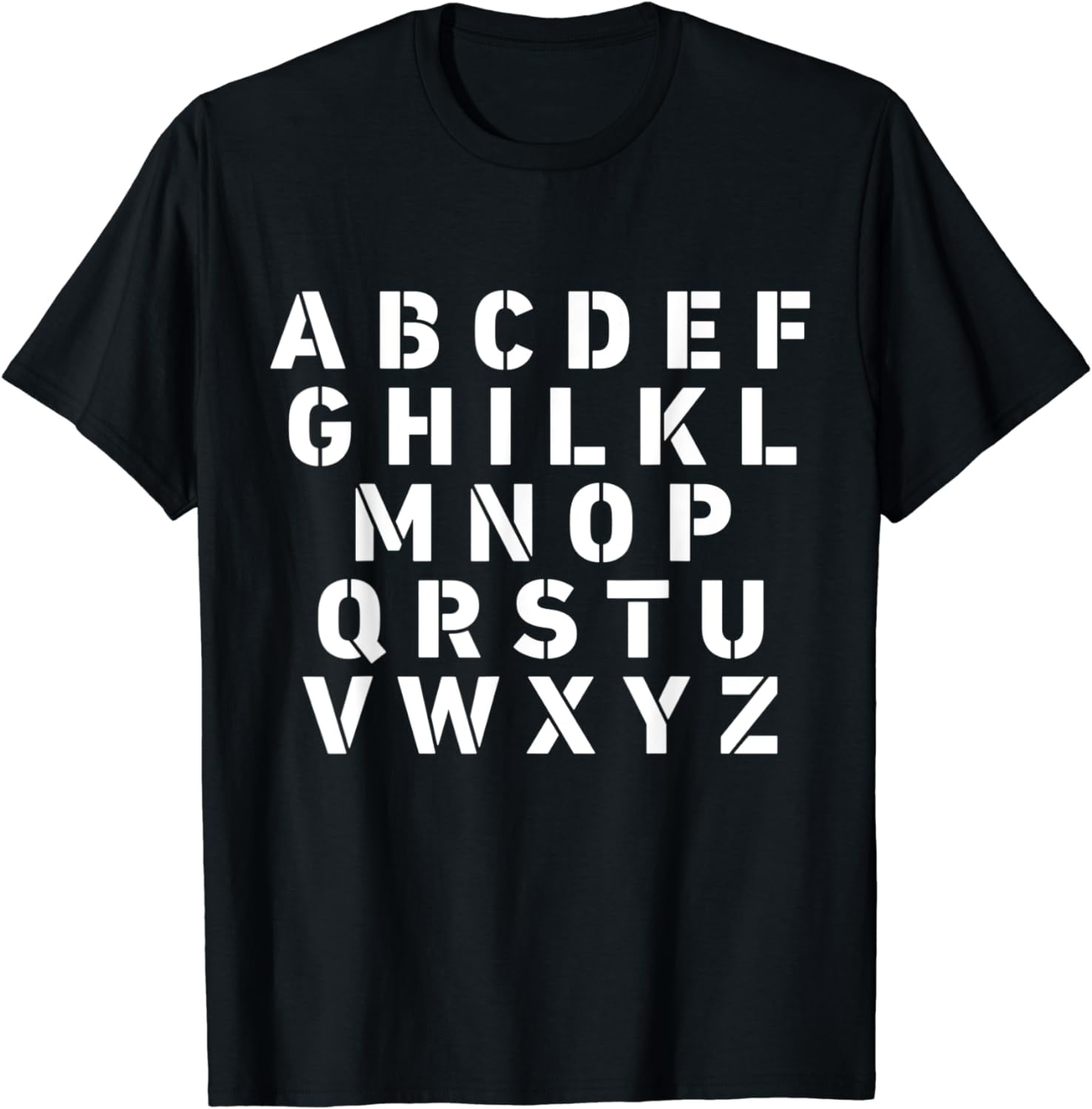 Learn English Alphabet ABC 26 letters Baby Girl Boy Teacher NEW T-Shirt ...