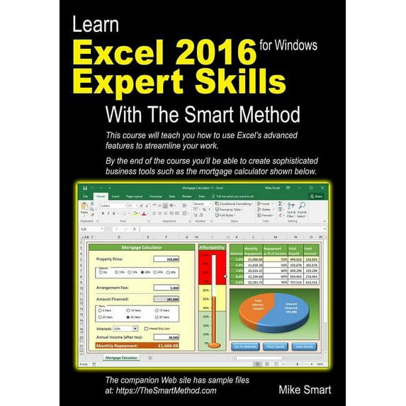 Learn Excel 2016 Expert Skills with the Smart Method - Walmart.com
