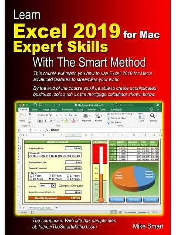 Learn Excel 2019 for Mac Expert Skills with The Smart Method : Tutorial teaching Advanced ...