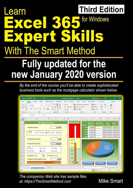 Learn Excel 365 Expert Skills With The Smart Method - Walmart.com