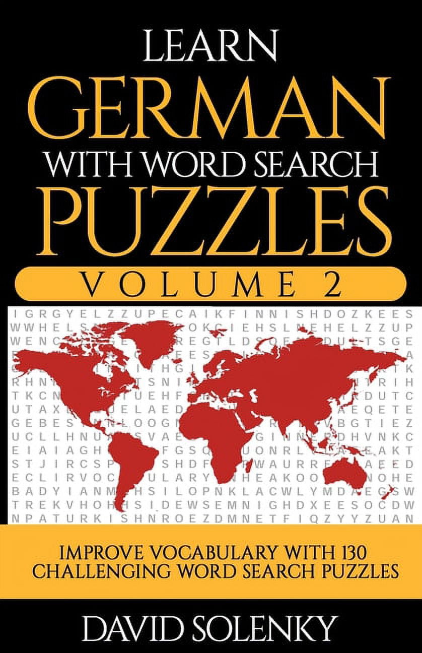 Learn German with Word Search Puzzles Volume 2: Learn German Language ...