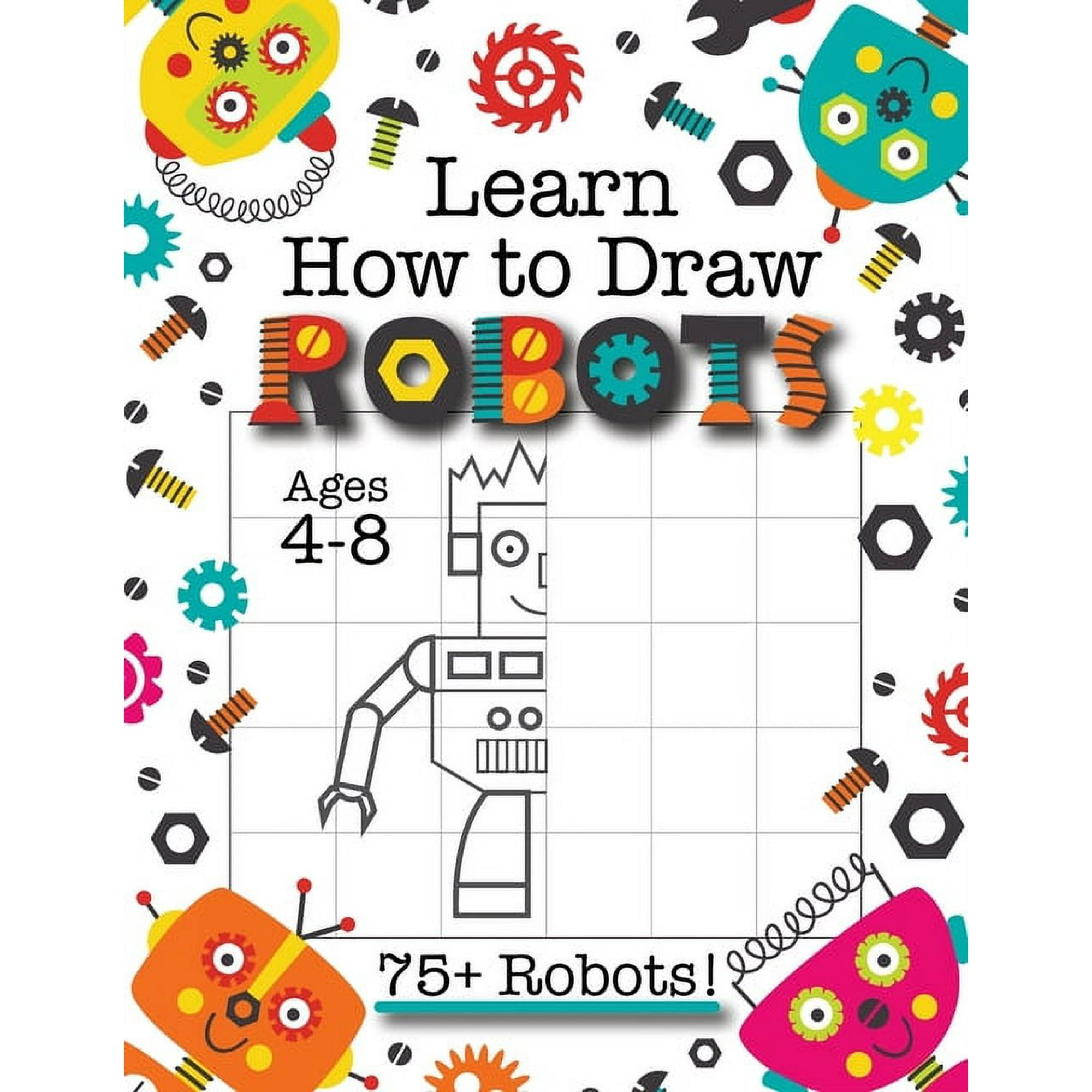 Robots Drawings For Kids