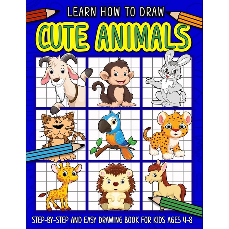 Cute Drawings Of Animals For Kids