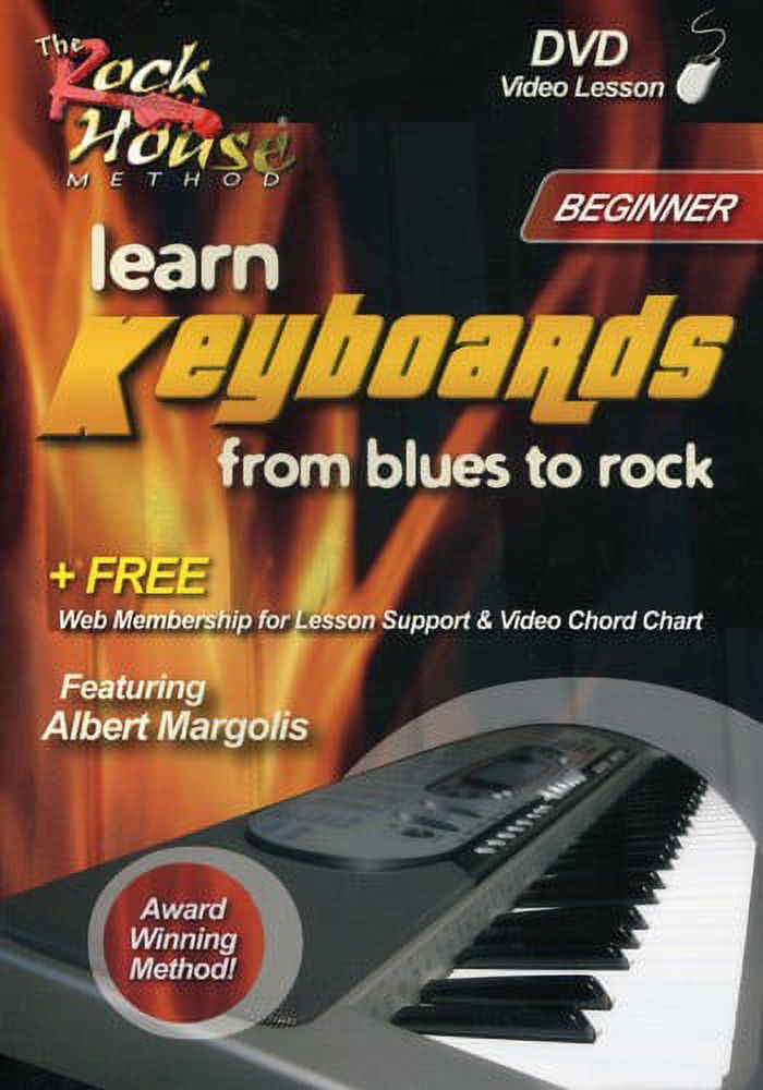 Learn Keyboards From Blues to Rock: Beginner (DVD), Rock House Method ...