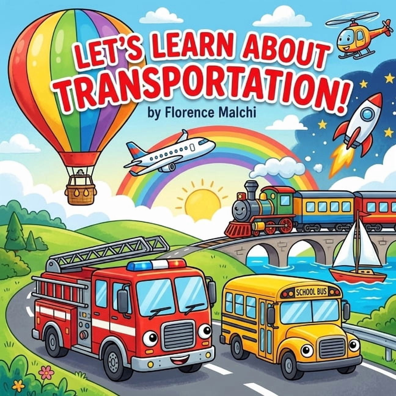 Let's Learn Let's Learn About Transportation!: An Interactive Book for ...
