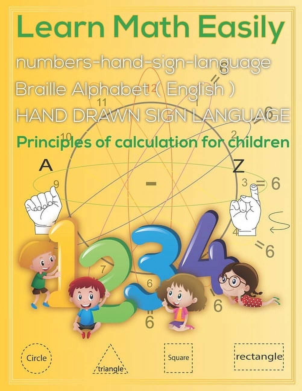 Learn Math Easily : Principles of calculation for Kids - numbers-hand ...