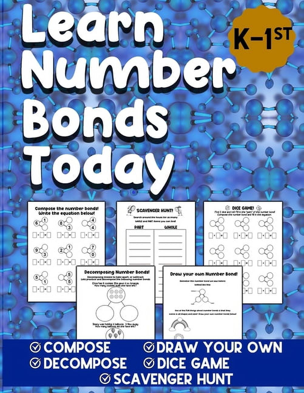 Learn Number Bonds Today: Addition and Subtraction Workbook For ...