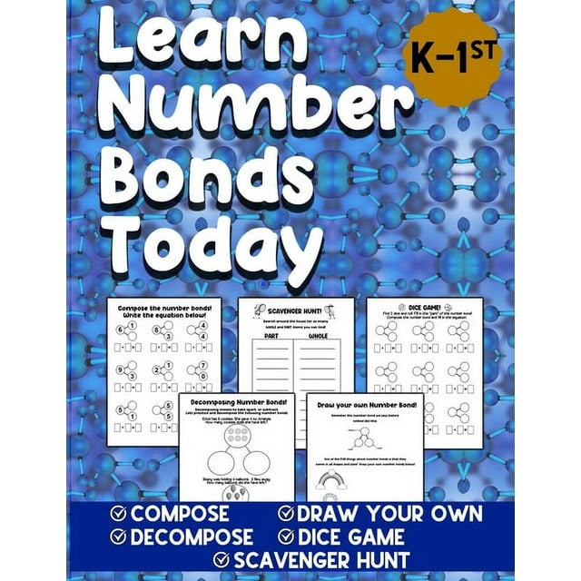 Learn Number Bonds Today: Addition and Subtraction Workbook For ...