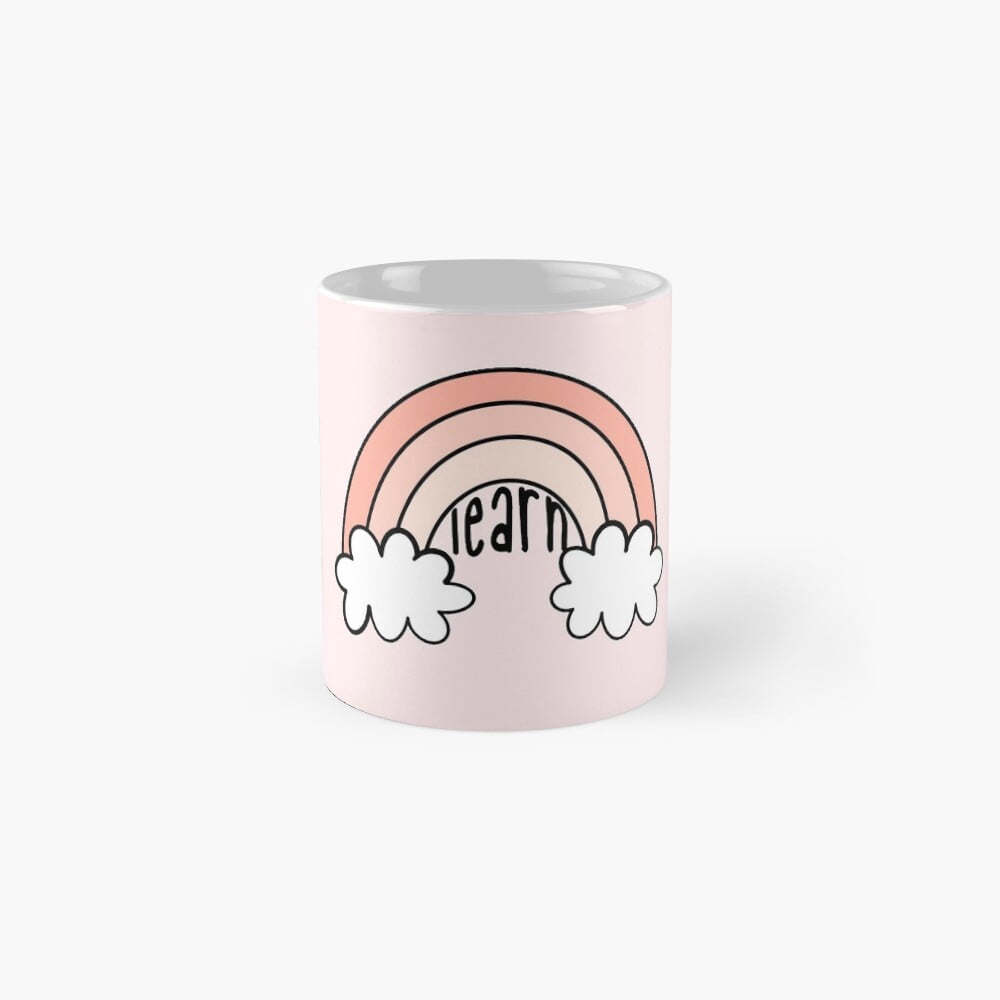 Learn Pink Arch Rainbow Classic Mug - Walmart.com