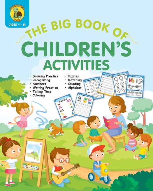 Learn & Play Kids Activity Books The Big Book of Children's Activities ...