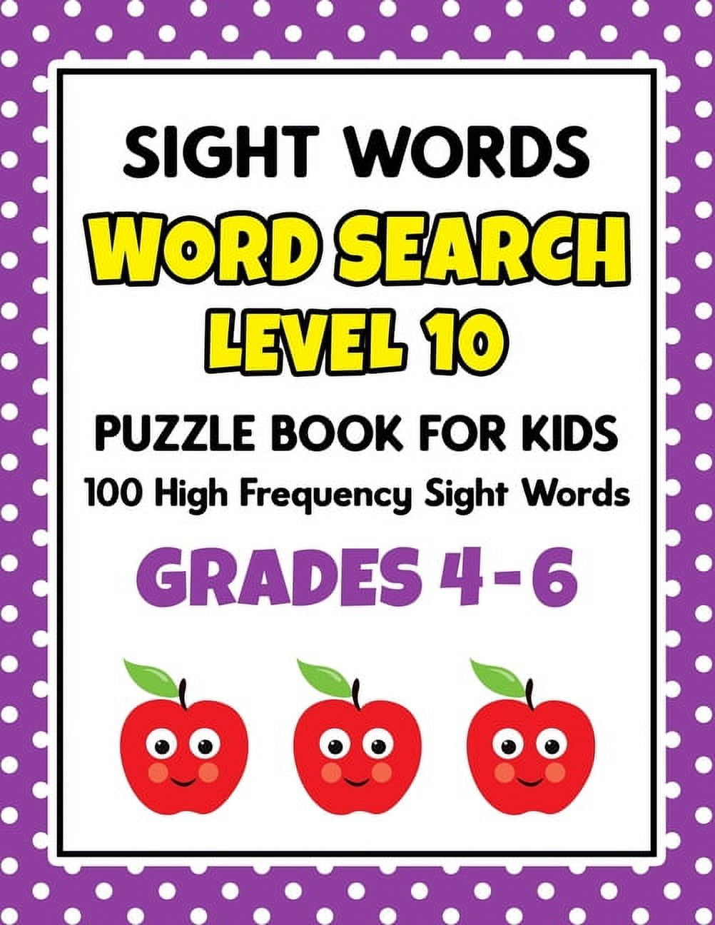 Learn to Read Activity Books SIGHT WORDS Word Search Puzzle Book For ...