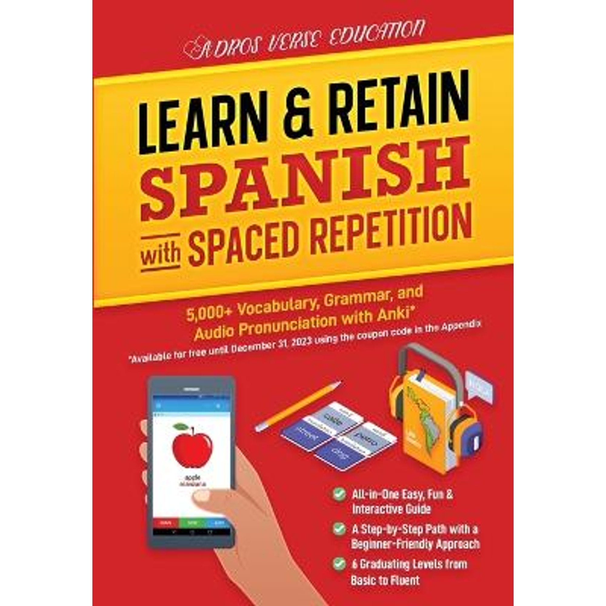 Pre-Owned Learn & Retain Spanish with Spaced Repetition: 5,000 ...