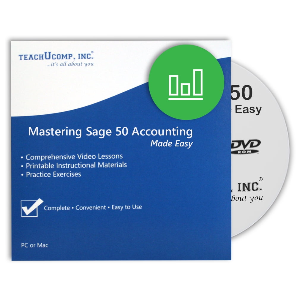 Learn Sage 50 2023 (U.S. Version) DVD-ROM Training Video Tutorial ...