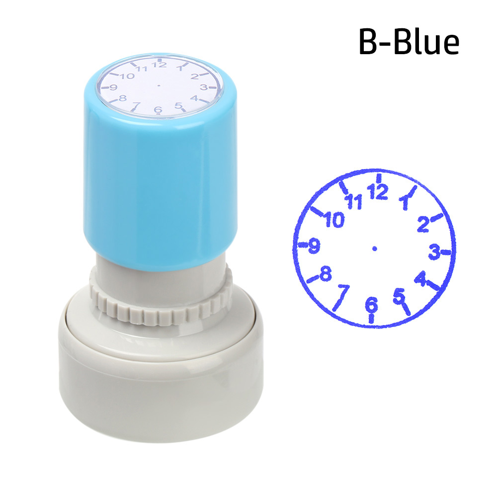 Learn Stamps Teaching Aids Kids Toy Learning Recognition Clock Stamp ...