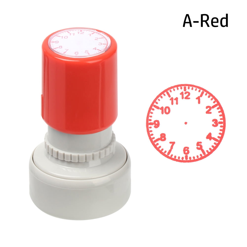 Learn Stamps Teaching Aids Kids Toy Learning Recognition Clock Stamp ...