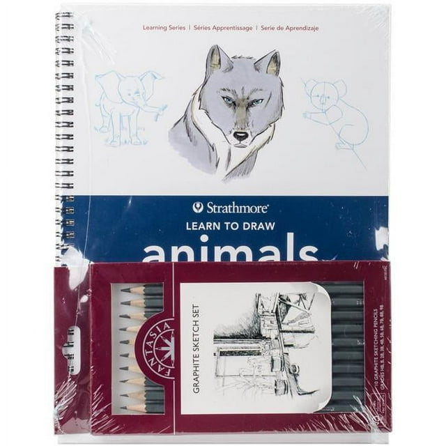 Learn To Draw Animals Set - Walmart.com