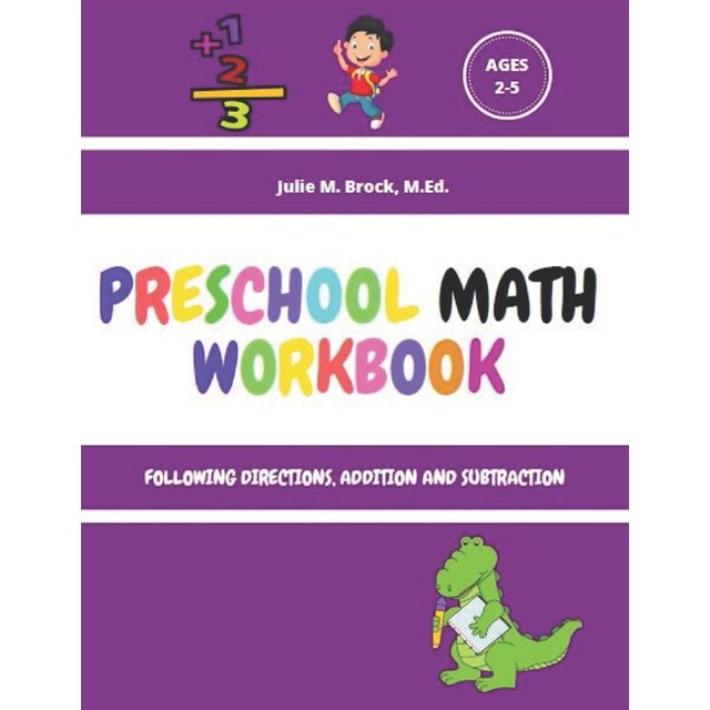 Learn-To- Math-Writing-Reading- And-Scissor Skills: Preschool Math ...