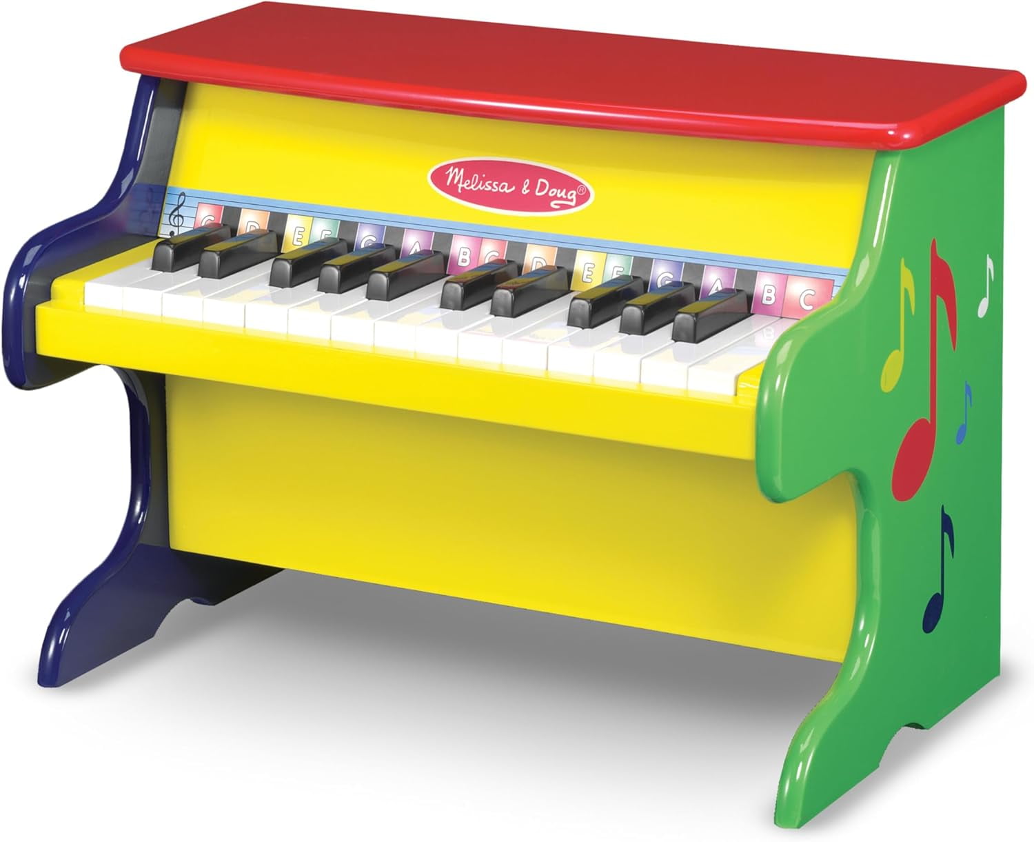 Learn-To-Play Piano With 25 Keys and Color-Coded Songbook Toy Piano ...