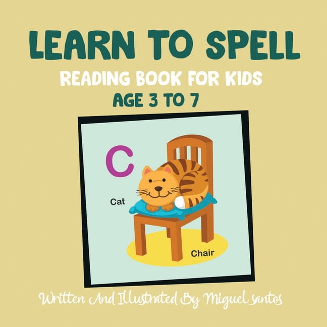 Learn To Spell: Reading Book For Kids - Walmart.com