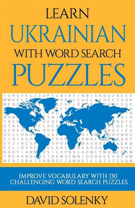 Learn Ukrainian with Word Search Puzzles : Learn Ukrainian Language ...
