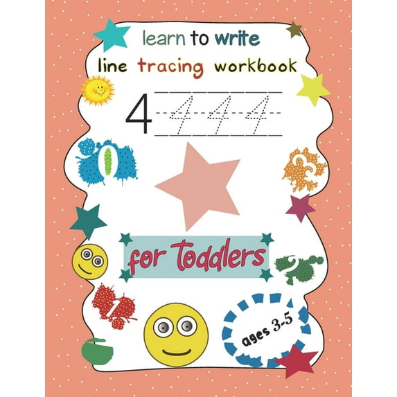 Learn to Write Line Tracing Workbook For Toddlers Ages 3-5 : Tracing ...