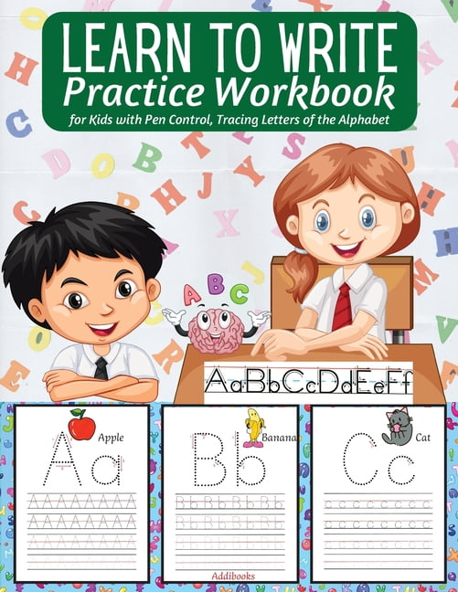 Learn to Write Practice Workbook:: Preschool Workbook for Toddlers ...