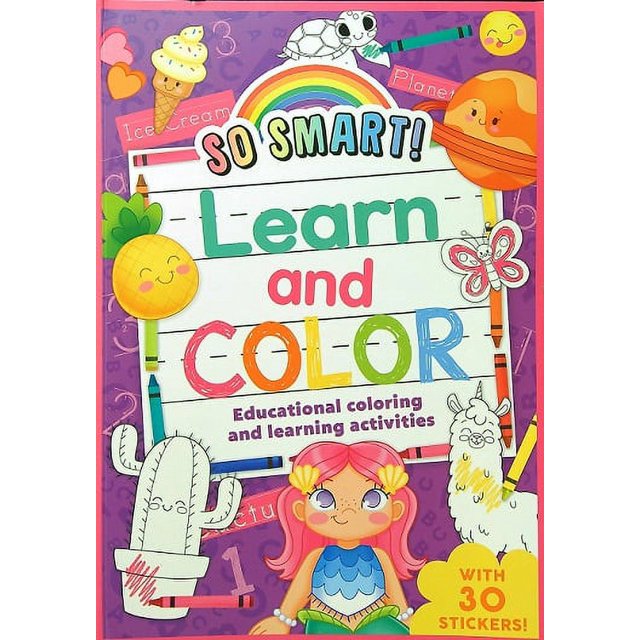 Learn and Color: Educational Coloring and Learning Activities (So Smart ...