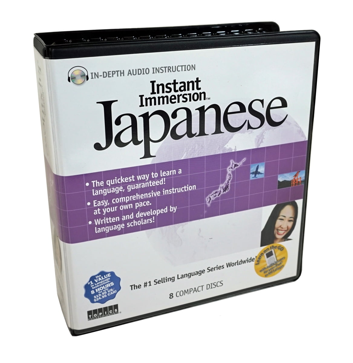 Learn how to Speak the JAPANESE Language on 8 Audio CDs - Learn on the ...