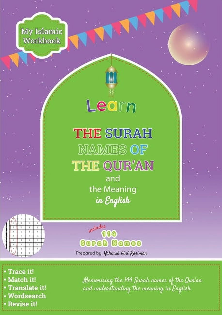 Learn the Surah Names of the Qur'an and the Meaning in English ...