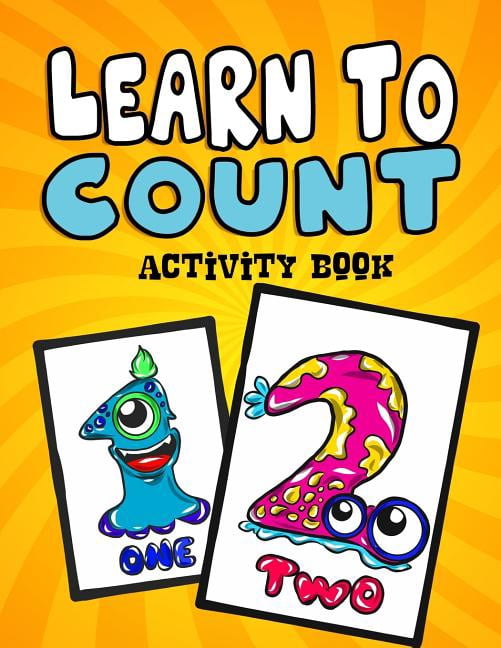 Count, Color and Trace Numbers Learn to Count Activity Book: A Quick ...