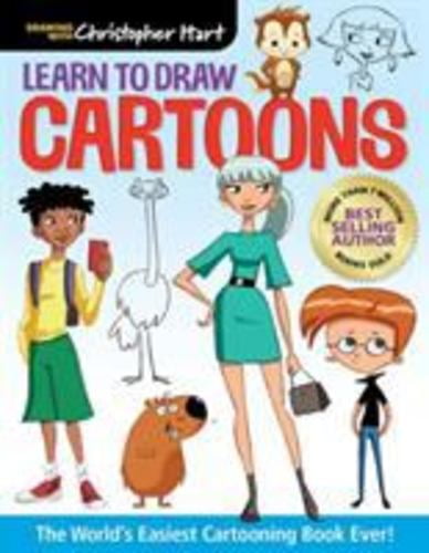 Learn to Draw Cartoons: The Worlds Easiest Cartooning Book Ever! Easy ...