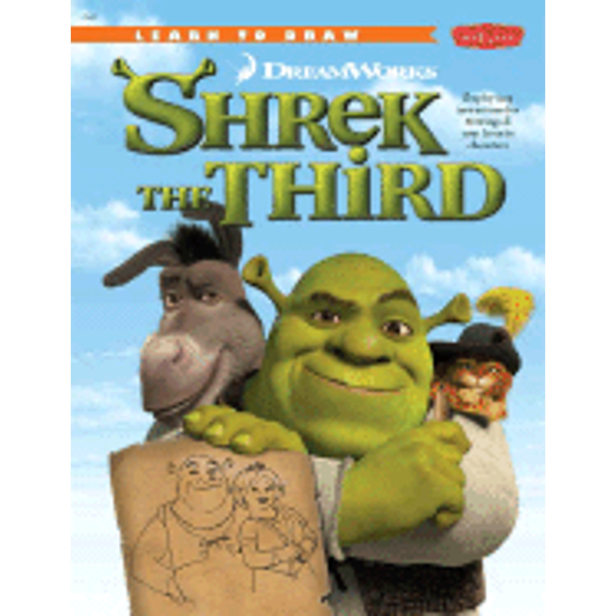 Pre-Owned Learn to Draw DreamWorks Shrek the Third: Step-By-Step ...