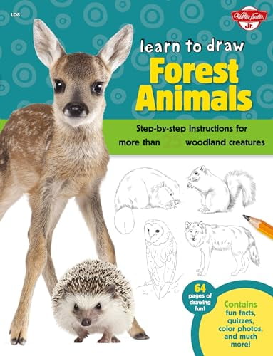 Pre-Owned Learn to Draw: Expanded Edition: Learn to Draw Forest Animals ...