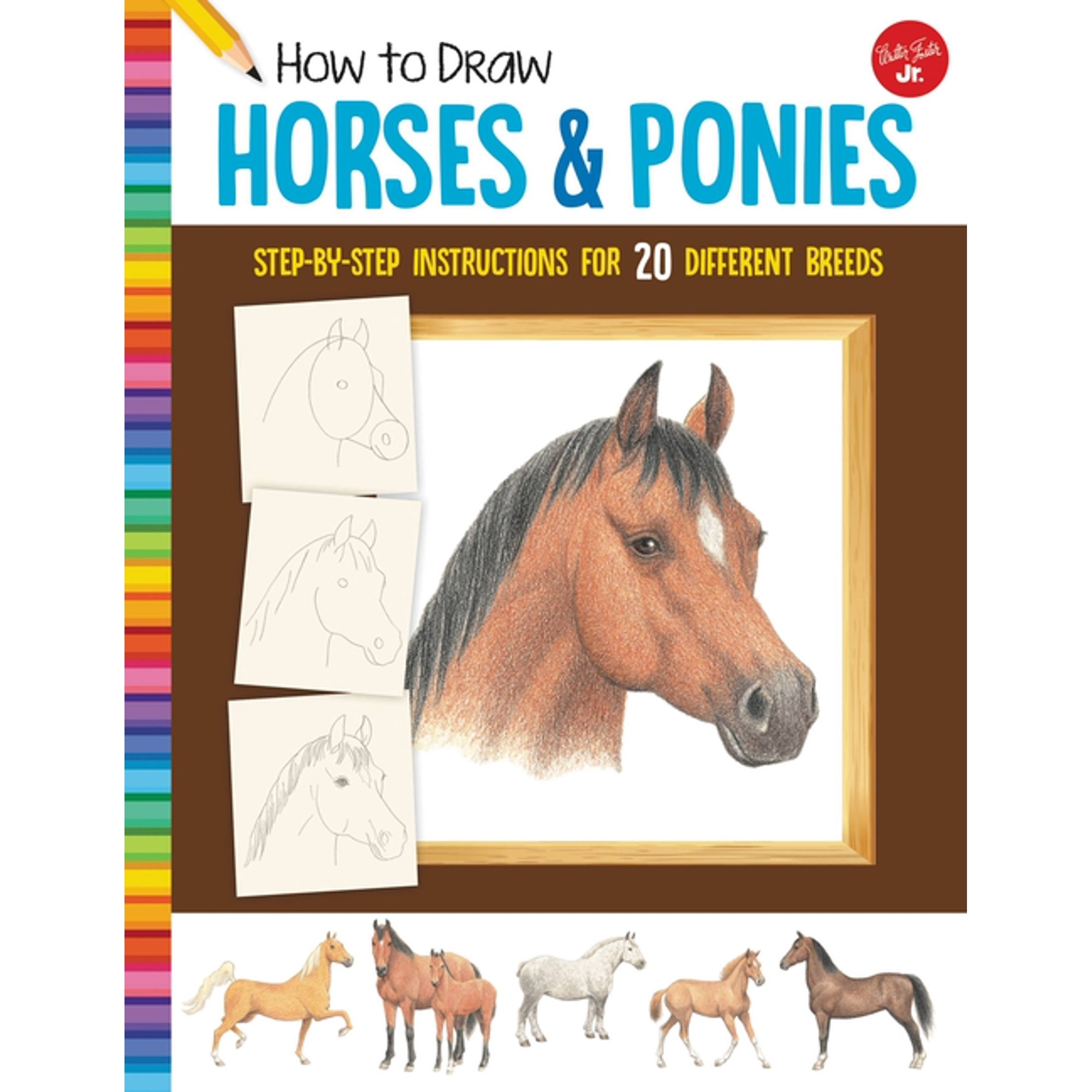 How To Draw A Horse Step By Step
