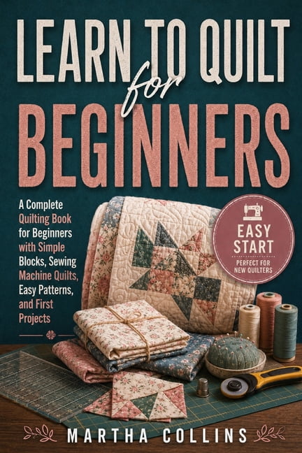 Learn to Quilt for Beginners: A Complete Quilting Book for Beginners ...