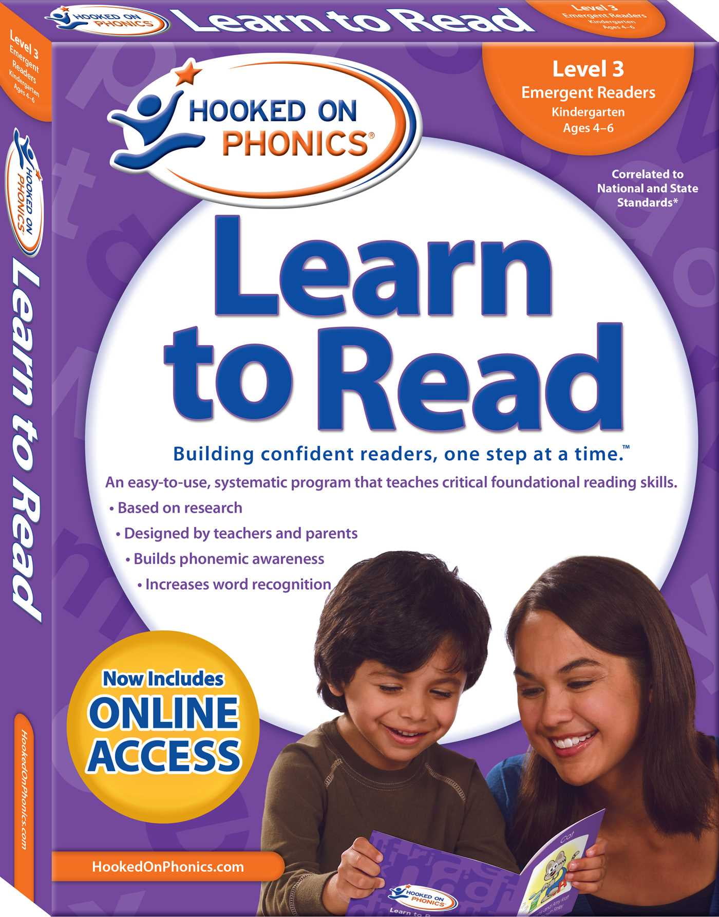 Hooked on Phonics Learn to Read - Level 3: Emergent Readers ...