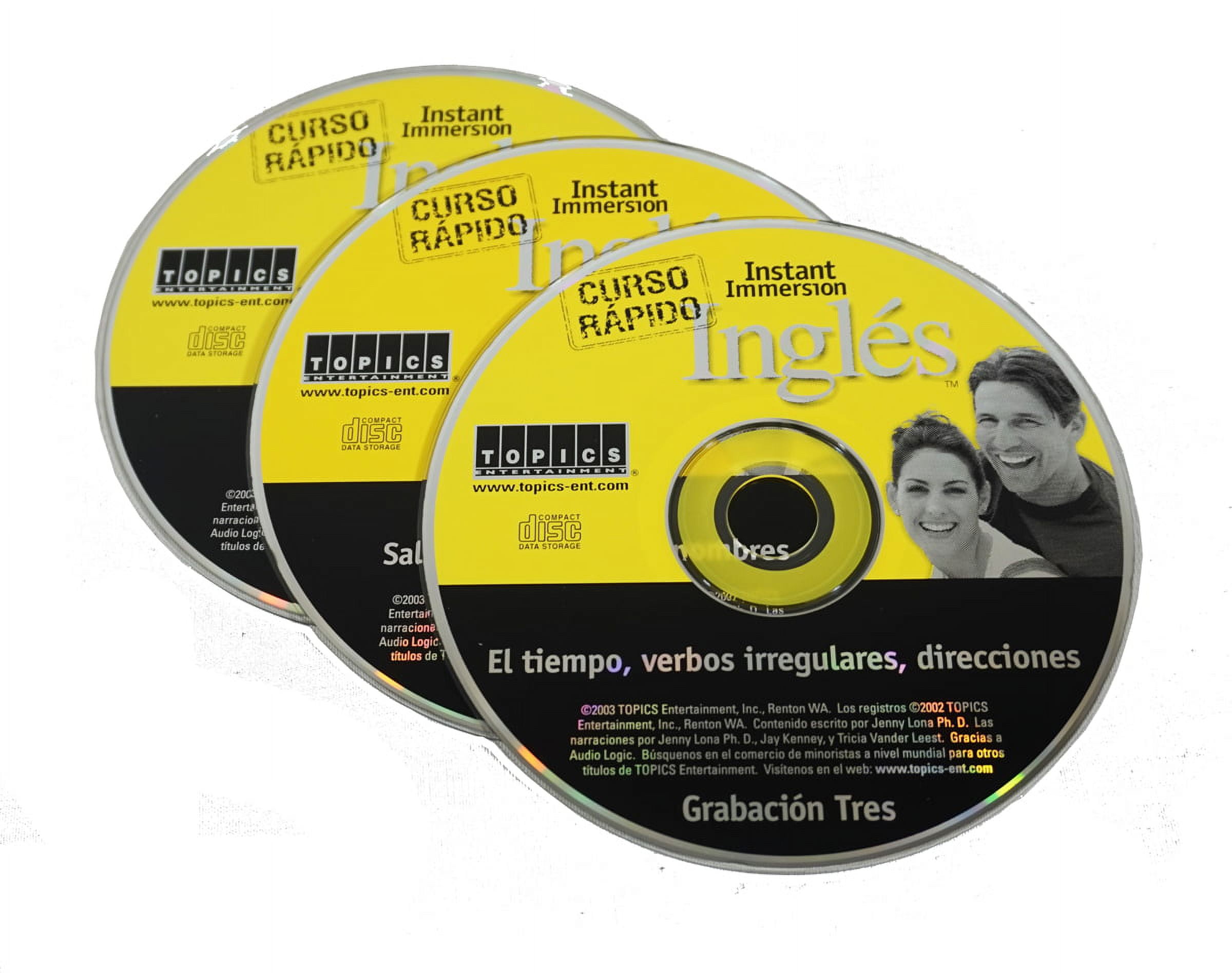 Crash Course Ingles: Learn how to Speak English - 3 Audio CD Set ...