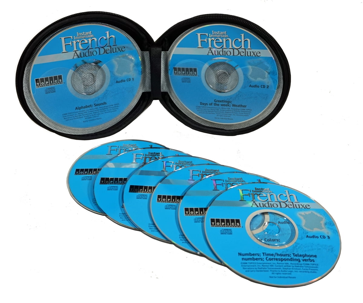 Learn to Speak French Language Audio Instruction (8 Audio CDs) plays in ...