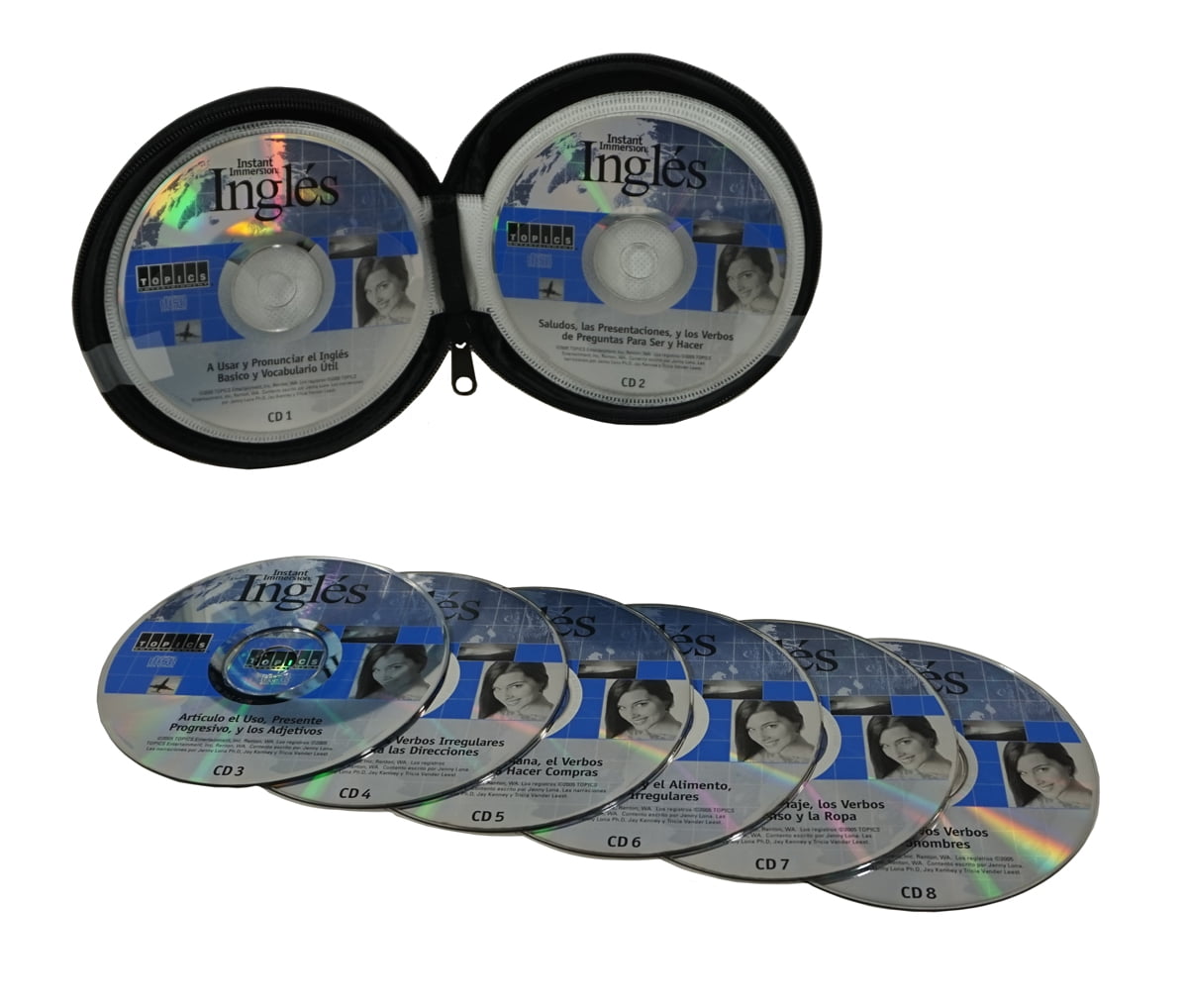 Learn to Speak INGLES ( Spanish to English ) Language 8 Audio CD Set ...