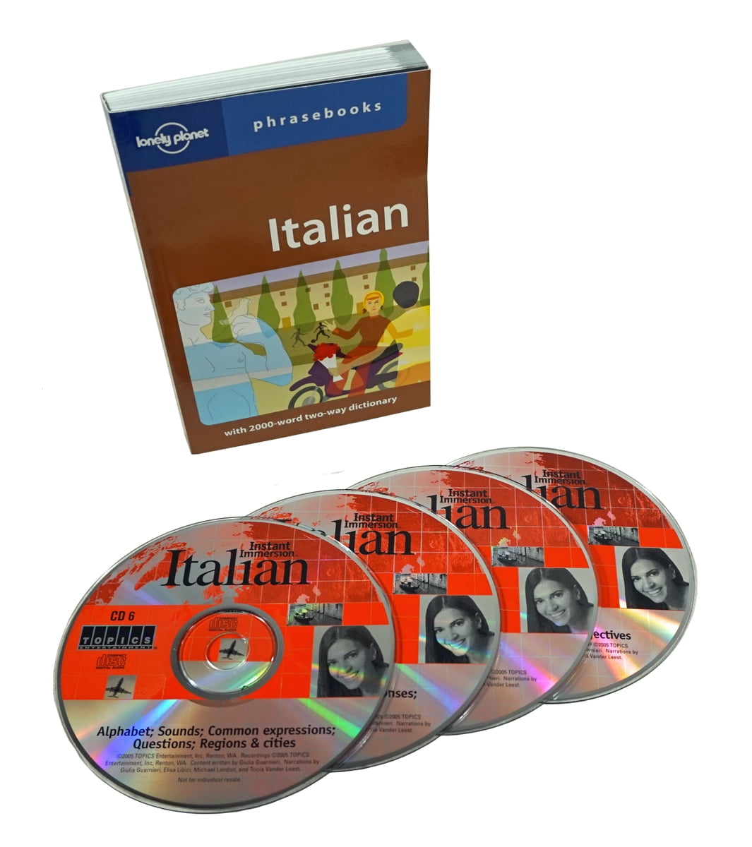 Learn to Speak ITALIAN Language for Beginners (4 Audio CDs & Phrasebook ...