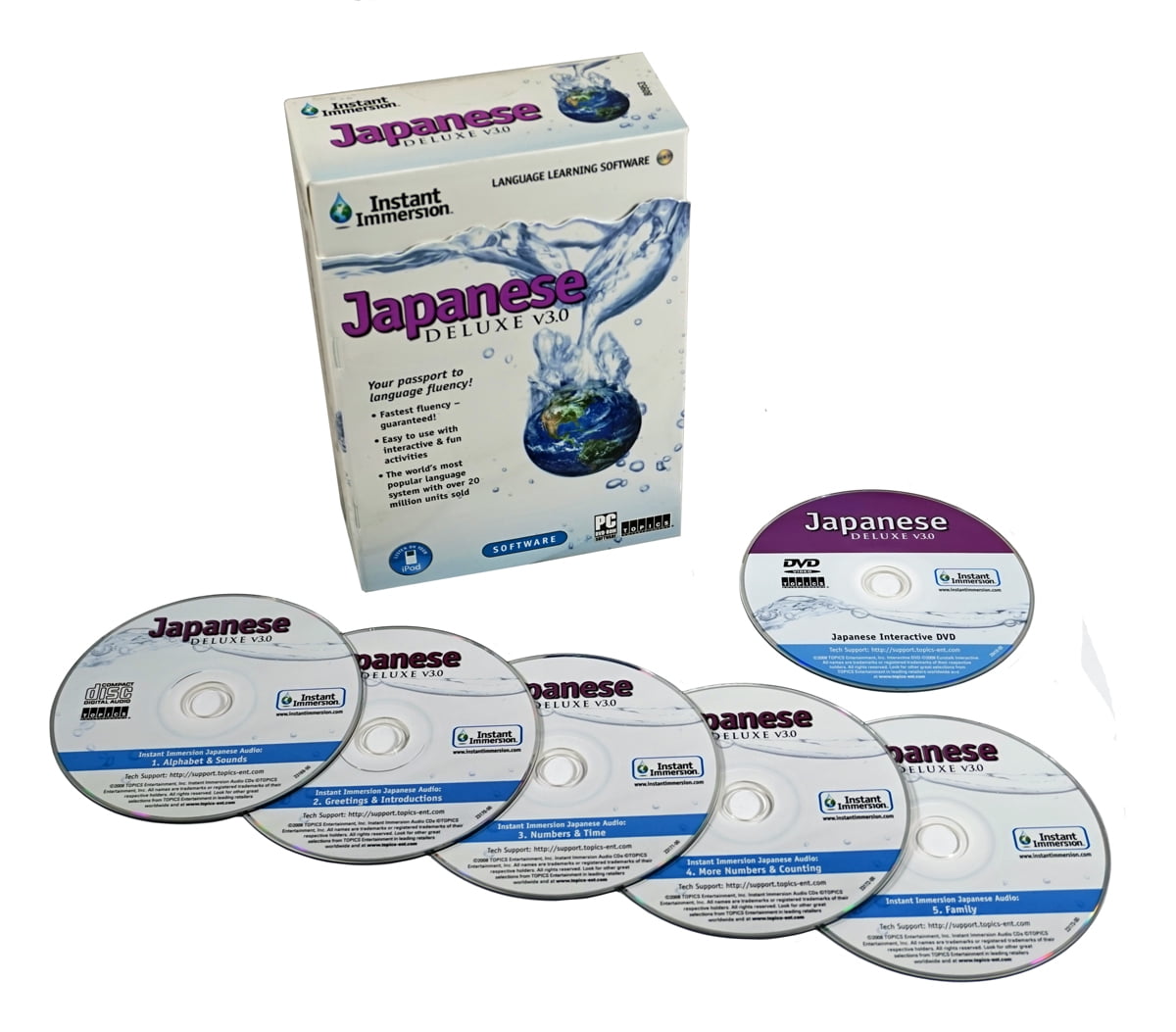 Learn to Speak Japanese Language - 5 Audio CD Set with Interactive DVD ...