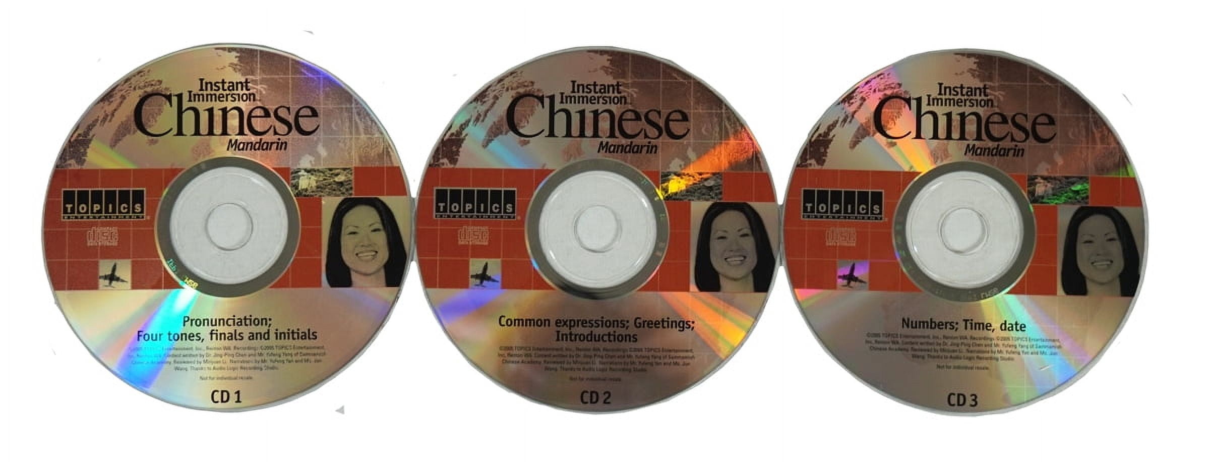 Learn to Speak MANDARIN CHINESE Language 3 Audio CDs - listen in your ...