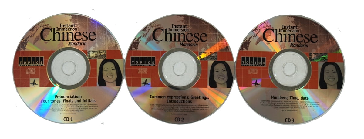 Learn to Speak MANDARIN CHINESE Language 3 Audio CDs - listen in your ...