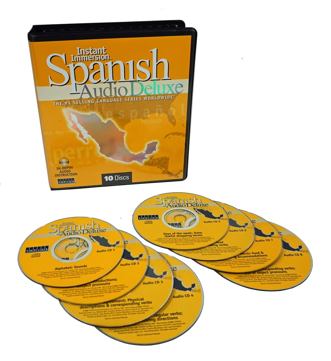Learn to Speak & Understand SPANISH Language DELUXE 8 Audio CDs ...