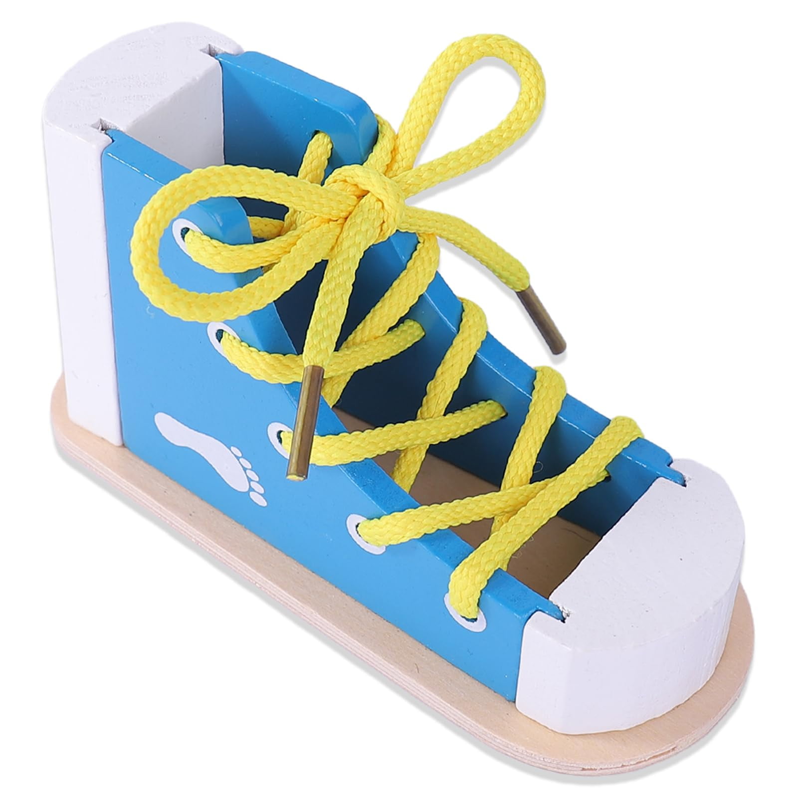 Learn to Tie Shoes TSF6 - Wooden Lacing Shoe Tying Practice for Kids ...