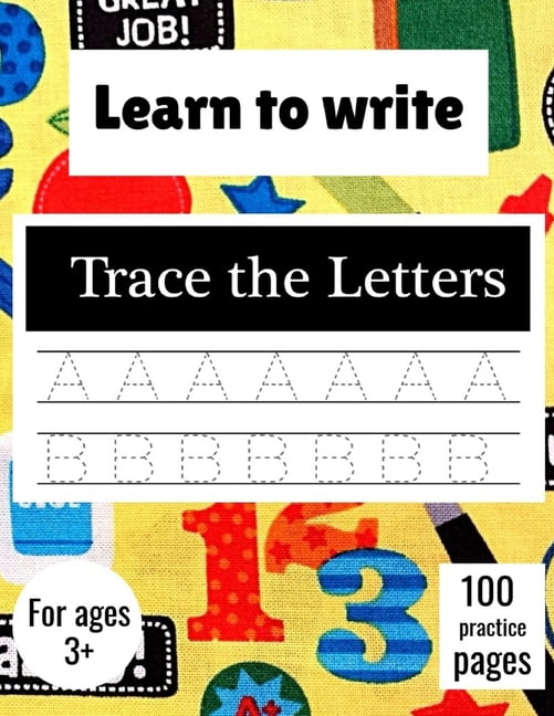Learn to Write Trace The Letters: Handwriting Practice Paper for ...